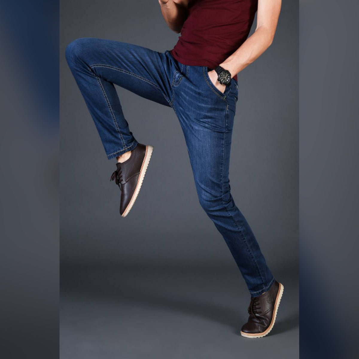 Deep Blue Denim Pant – Mercado